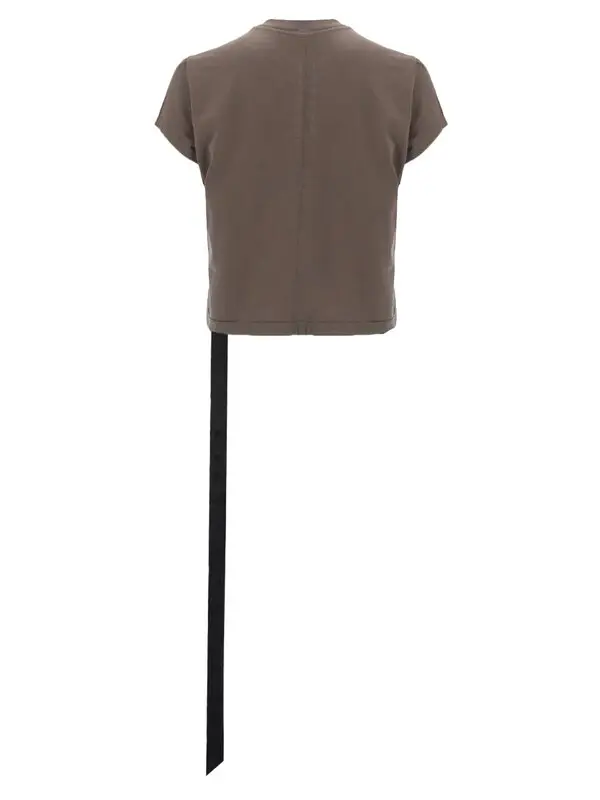 Rick Owens Small Level T Cropped T-shirt - Brown