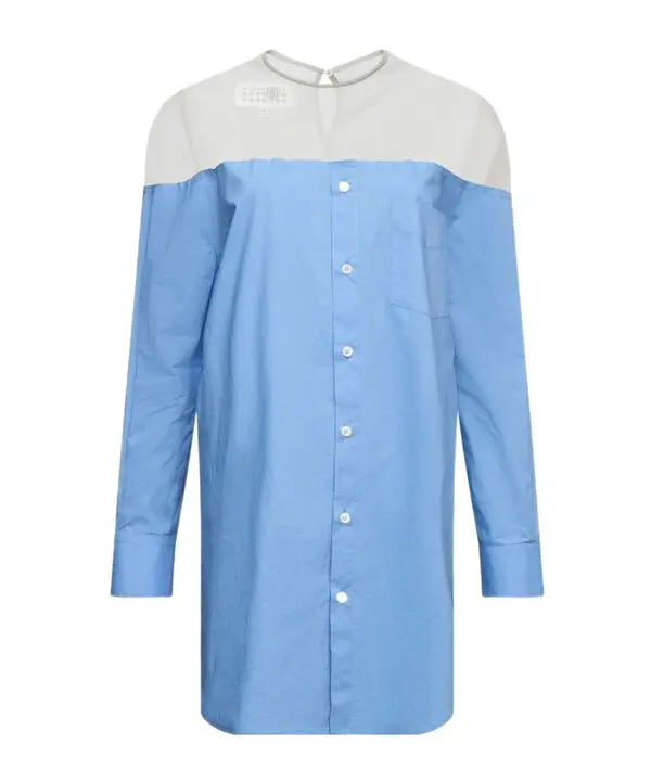 MAISON MARGIELA Panelled Long Sleeve Shirt