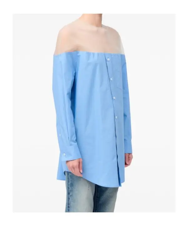 MAISON MARGIELA Panelled Long Sleeve Shirt