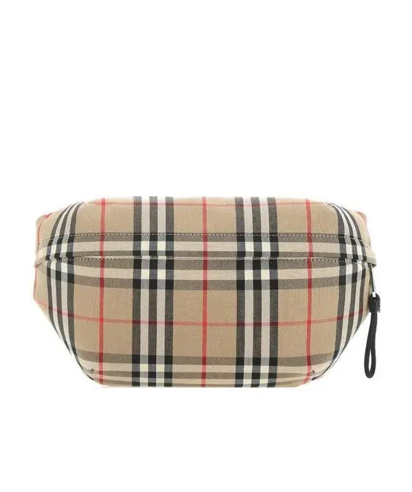 Burberry Medium Vintage Check Bum Bag - Nude