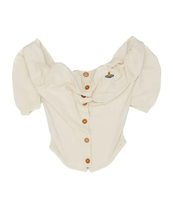 VIVIENNE WESTWOOD Draped Detail Cardigan - No