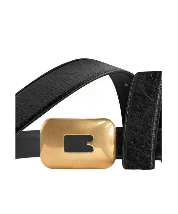 Balenciaga Rectangular Buckle Belt