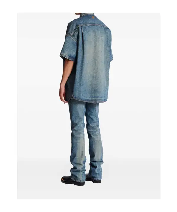 Balmain Buttoned Short-sleeve Shirt