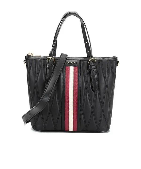 Bally Striped Handbag