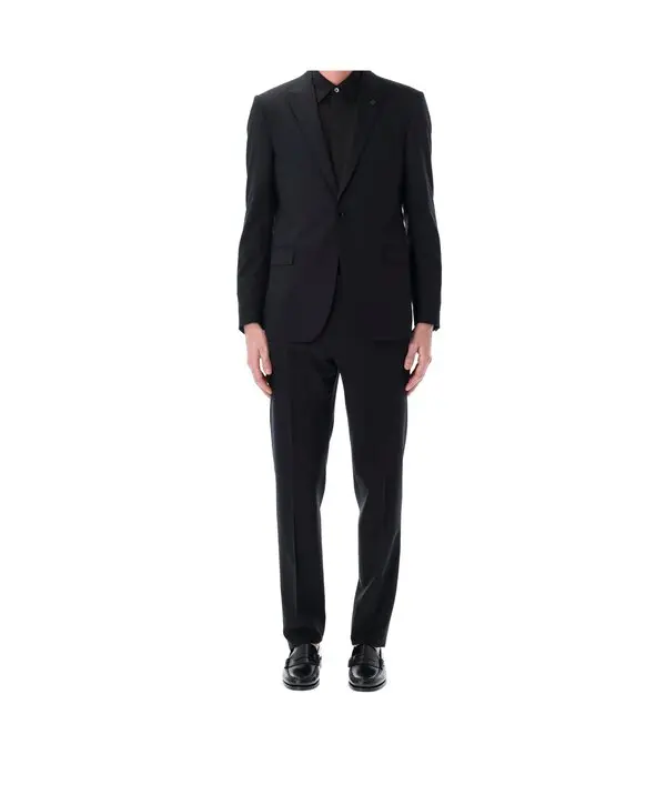 LARDINI Soiree Single-breasted Suit - Black