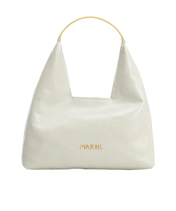 Marni Mini Leather Shoulder Bag - Everest