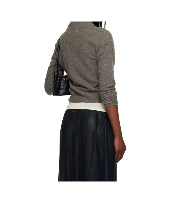MAISON MARGIELA Brushed Wool Polo