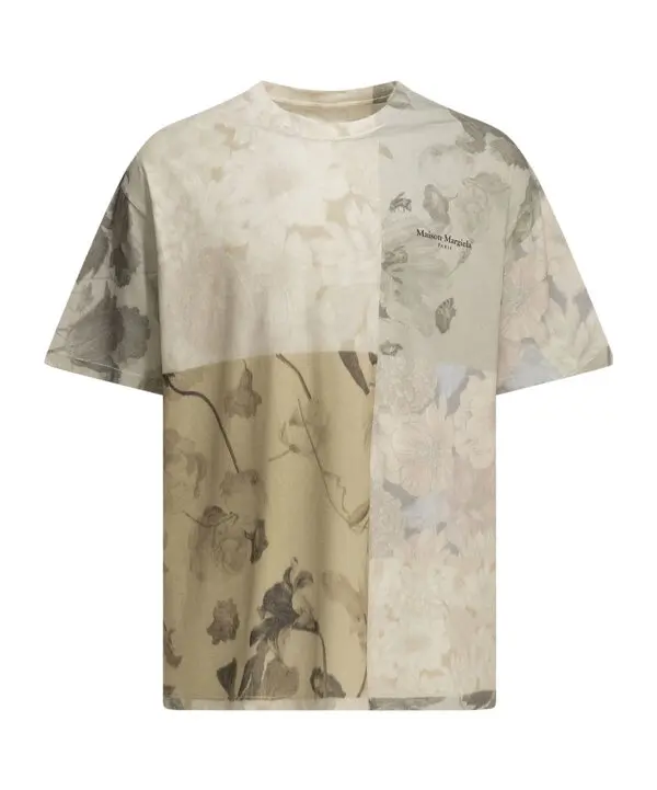 MAISON MARGIELA Patchwork Floral T-shirt