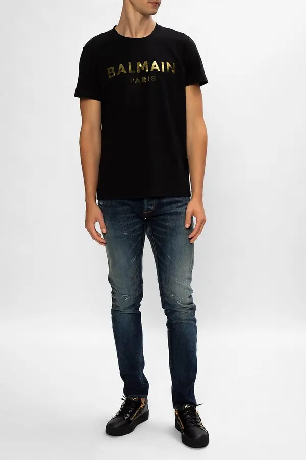 GIUSEPPE ZANOTTI Zip Detailed Lace-up Sneakers - Black