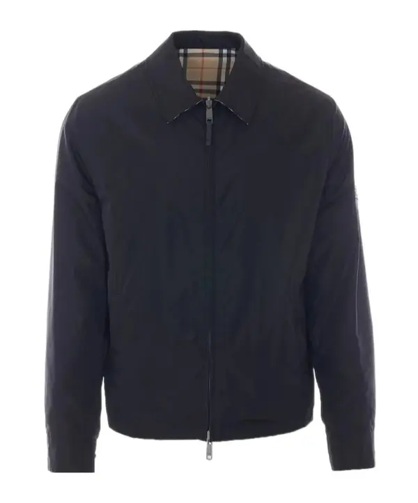 Burberry Reversible Check Jacket - Black