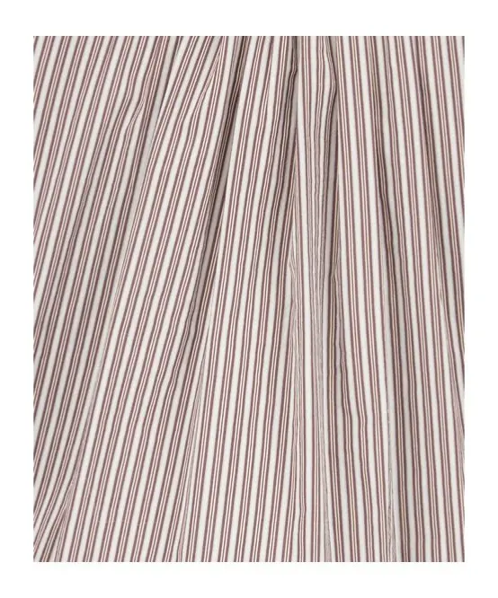 Dries Van Noten Denvo Striped Silk-blend Long Dress - Brown