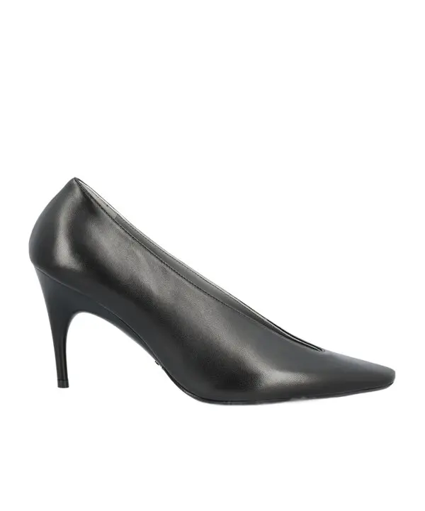 Balenciaga Asymmetric Heeled Pumps - Black