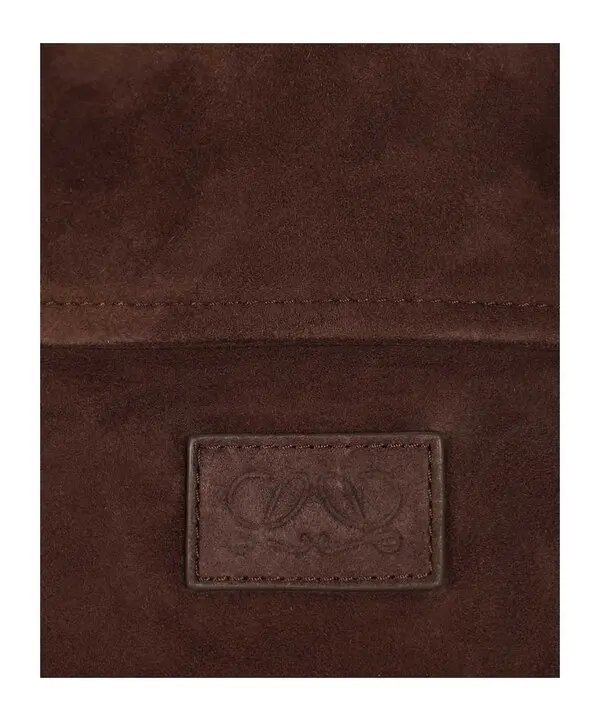 Loewe Flap-pocket Suede Bomber Jacket