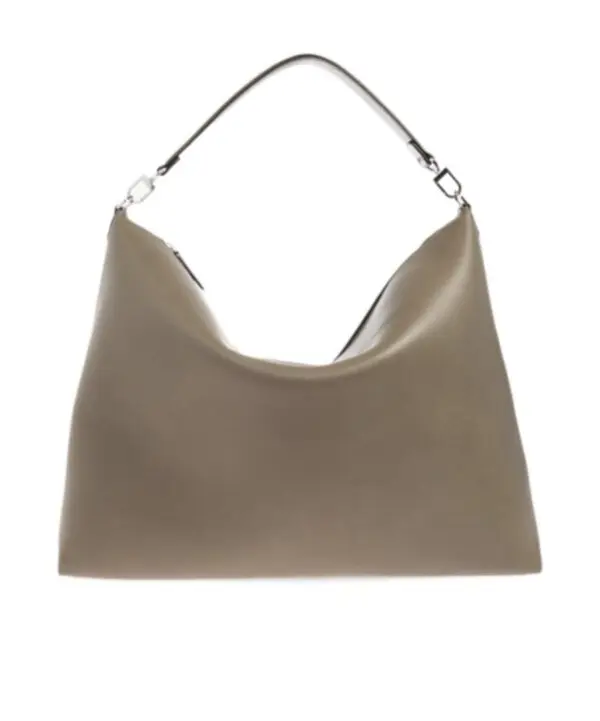 TOTEME Zippered Shoulder Bag - Brown