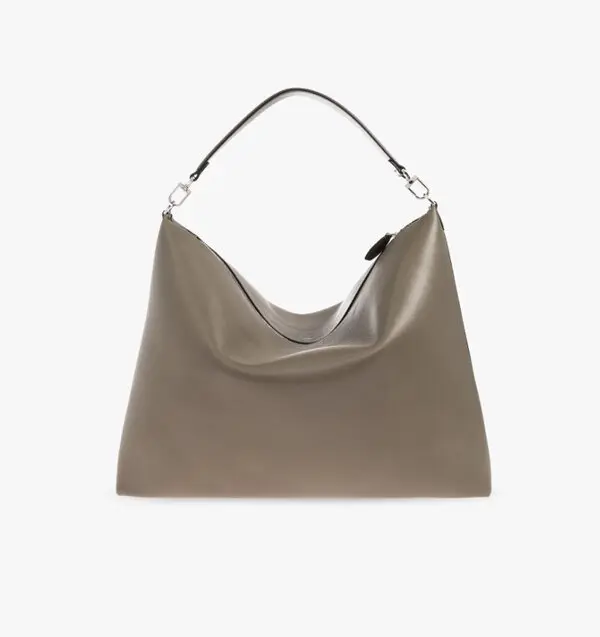 TOTEME Zippered Shoulder Bag - Brown