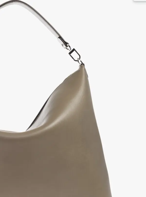 TOTEME Zippered Shoulder Bag - Brown