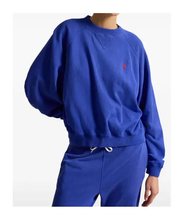 Polo Ralph Lauren Raglan Crewneck Sweatshirt - Blue
