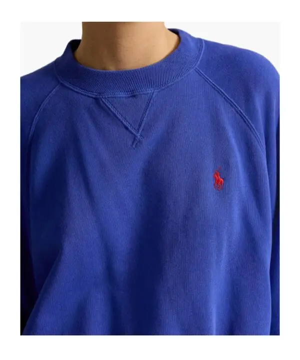 Polo Ralph Lauren Raglan Crewneck Sweatshirt - Blue