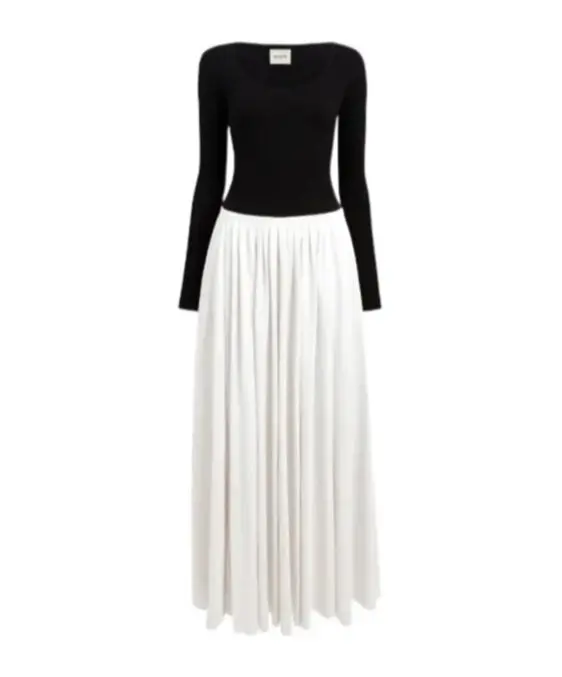 Khaite Carlotta Dress - White