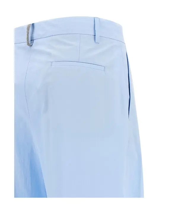 Fabiana Filippi High-waisted Pleated Wide-leg Tailored Trousers