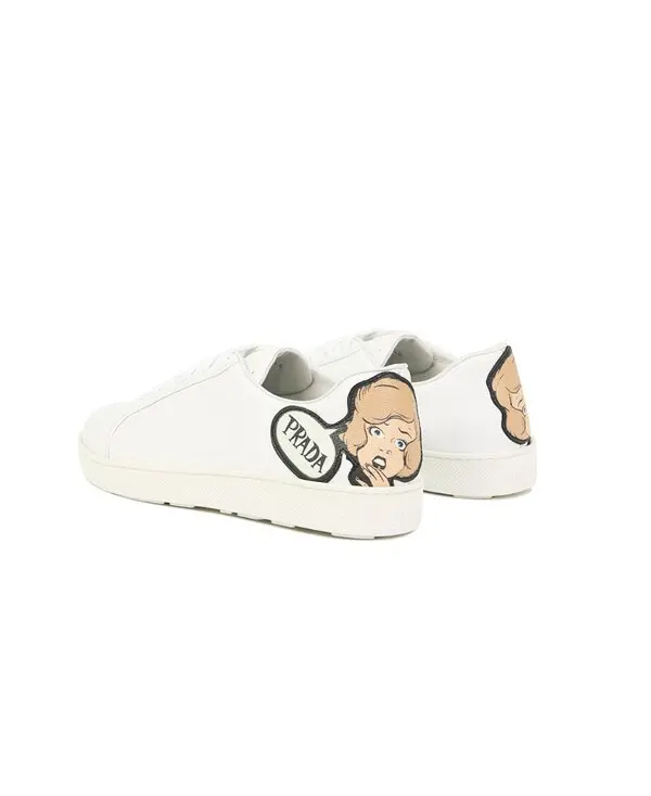 Prada Logo-laced Casual Sneakers