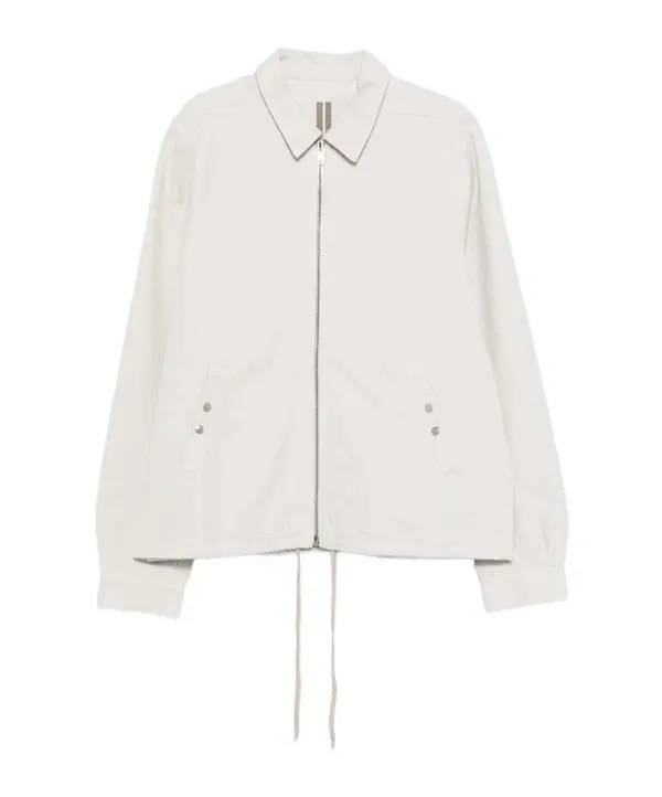 Rick Owens Zipped Jacket - White