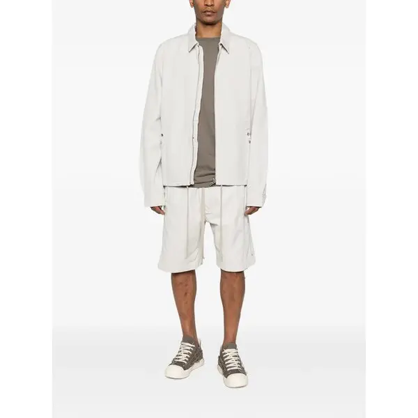 Rick Owens Zipped Jacket - White