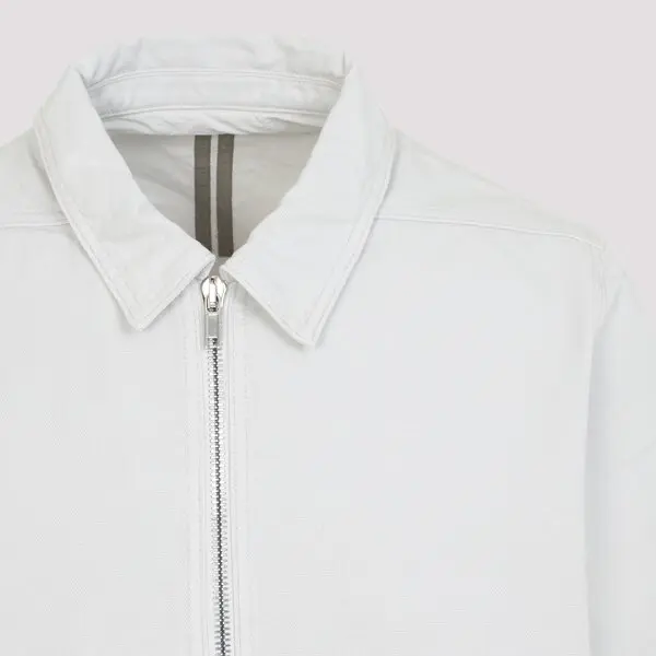 Rick Owens Zipped Jacket - White