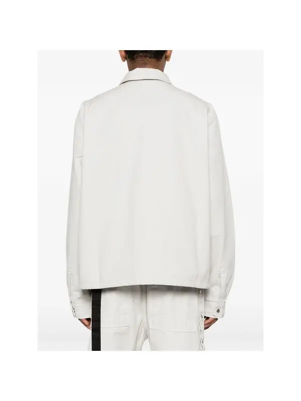 Rick Owens Zipped Jacket - White