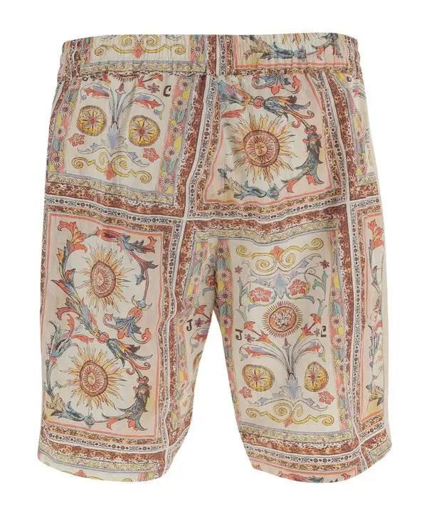 Just Cavalli Printed Straight-sided Shorts
