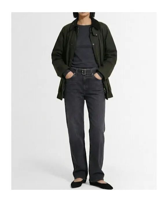 AGOLDE Tapered Hem Wide-leg Jeans
