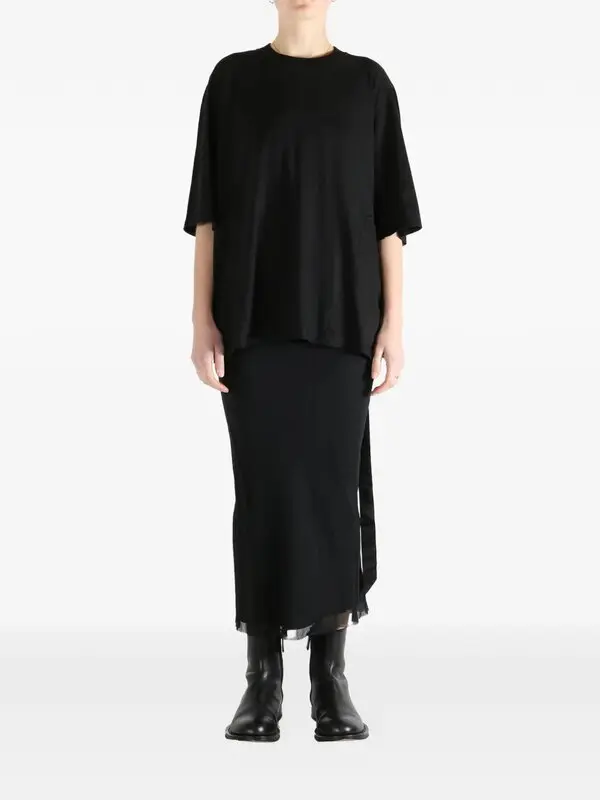 Rick Owens Crew Neck T-shirt - Black