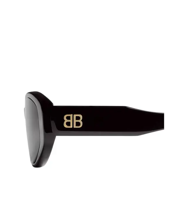 Balenciaga Logo Oval Sunglasses