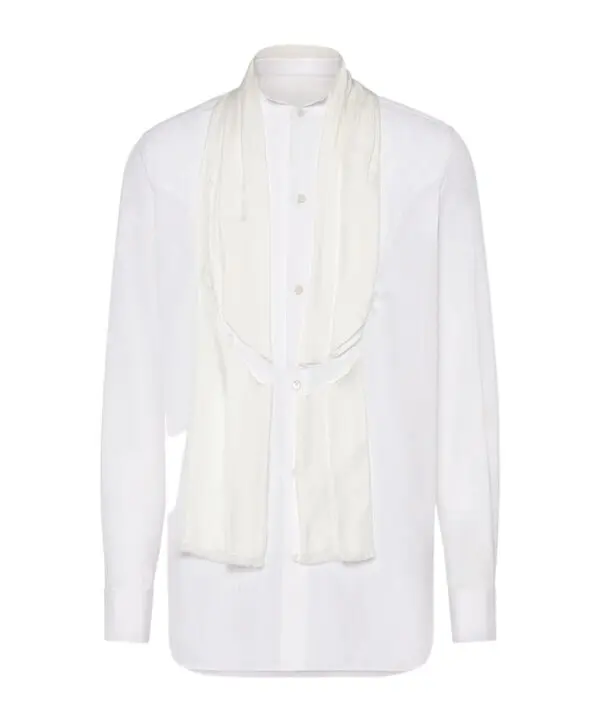 MAISON MARGIELA Scarf Tailored Shirt