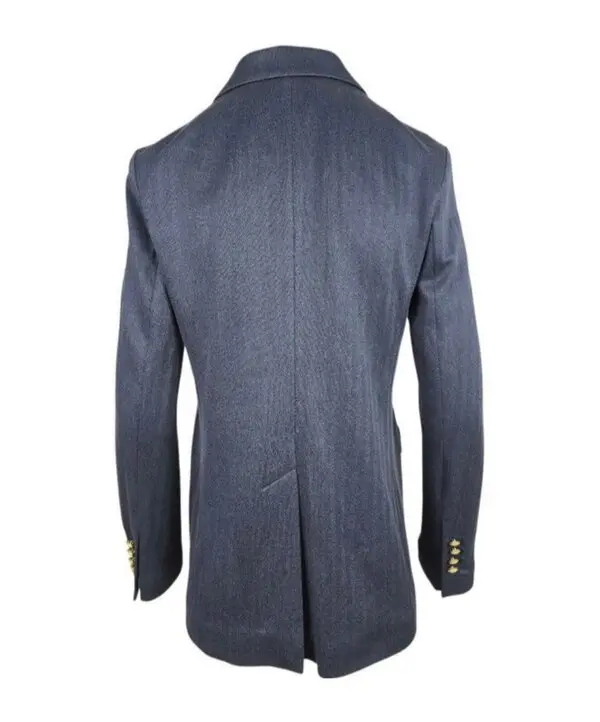 CIRCOLO 1901 Double-breasted Blazer With Front Button Closure - Black