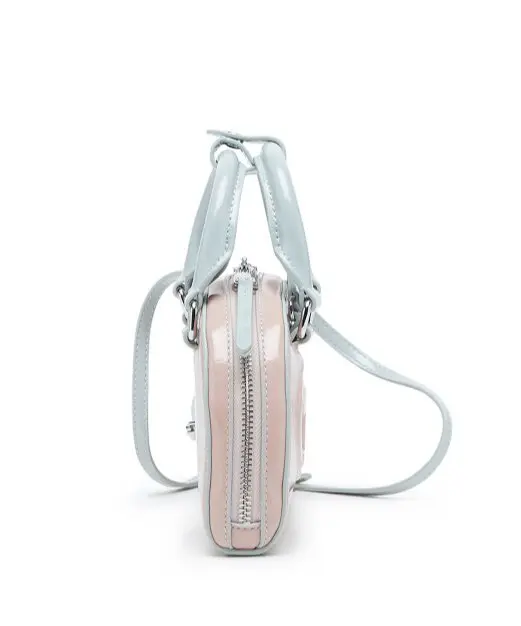 DIESEL® 1dr Dome Embossed Crossbody Bag - Pink