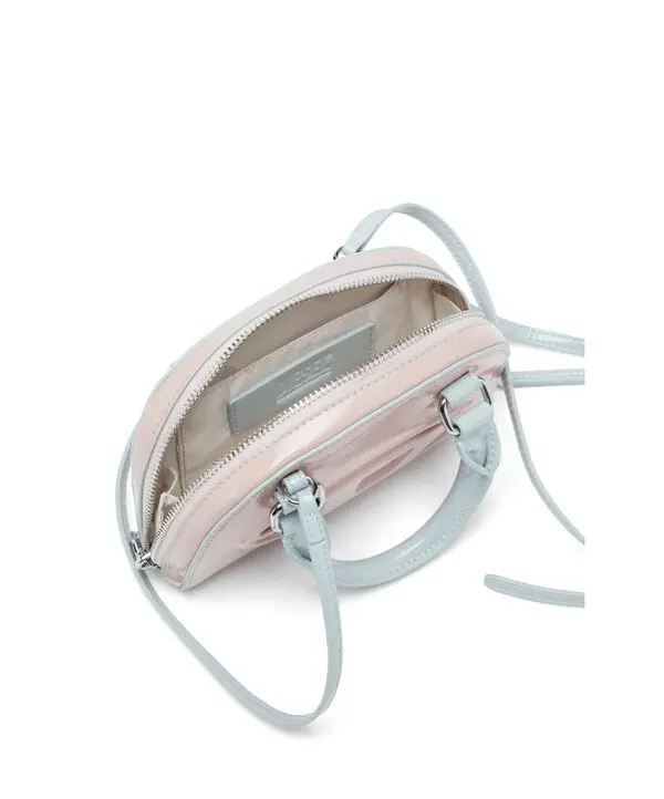 DIESEL® 1dr Dome Embossed Crossbody Bag - Pink
