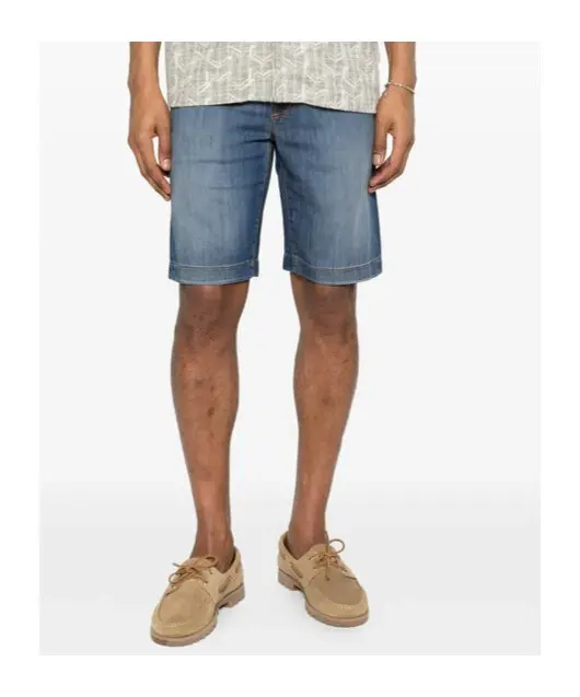 Jacob Cohen Denim Shorts With Belt Loops