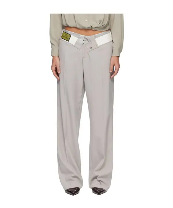 MAISON MARGIELA Asymmetric Waistband Trousers