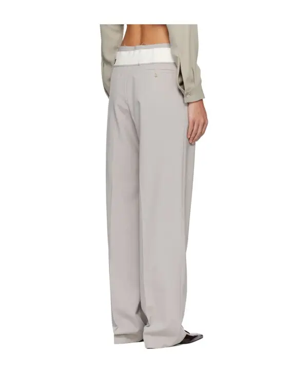 MAISON MARGIELA Asymmetric Waistband Trousers