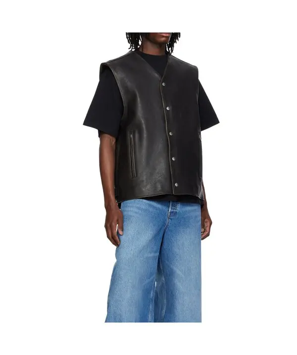 Alexander Wang Boxy Moto Vest