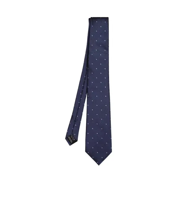 TOM FORD Pointed Neck Tie - Blue