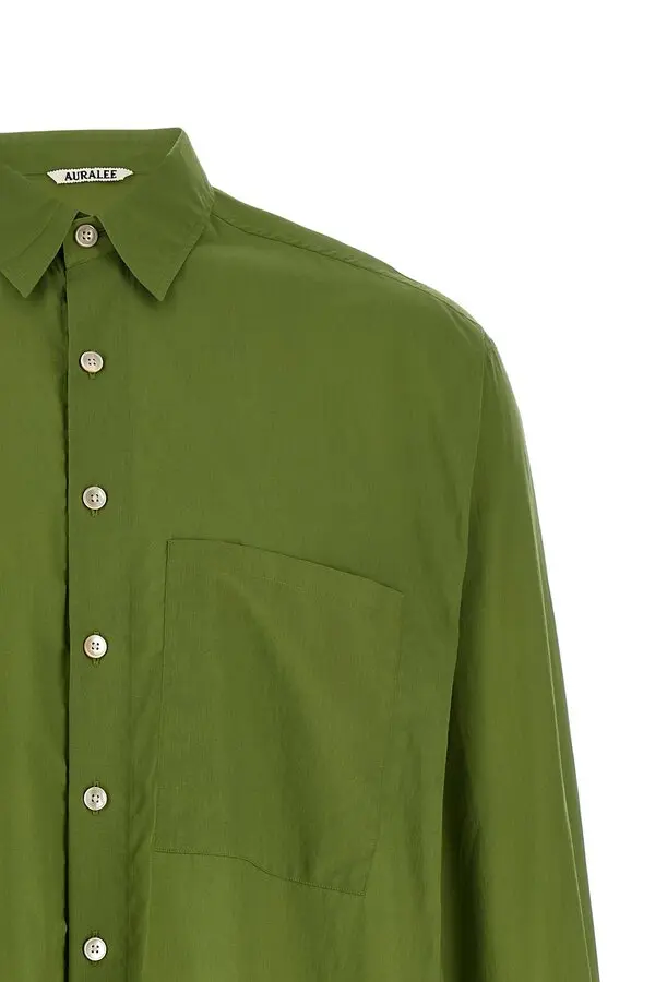 Auralee Super Fine Cotton Lawn Shirt - No