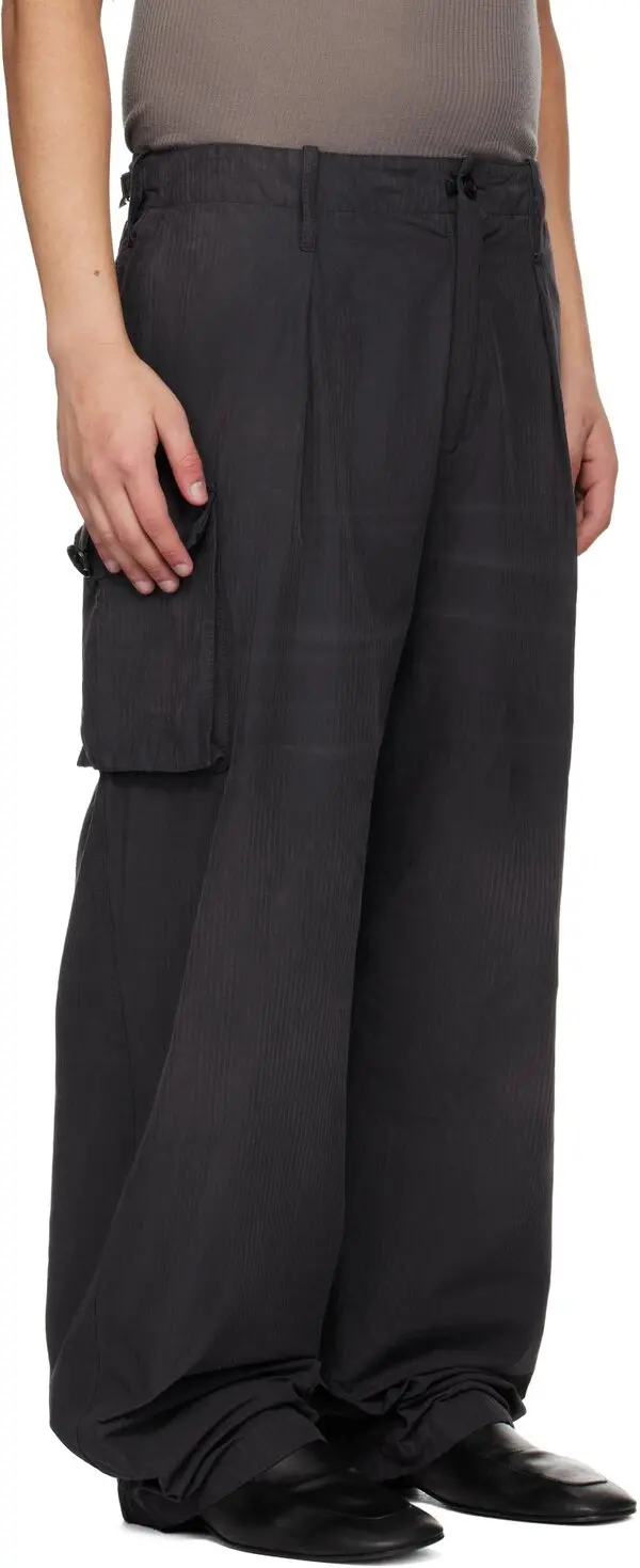 MAISON MARGIELA Cargo Pockets Tapered Trousers
