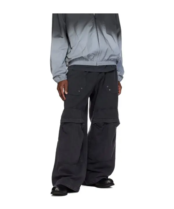 Alexander Wang Articulated Mid-rise Cargo Sweatpants