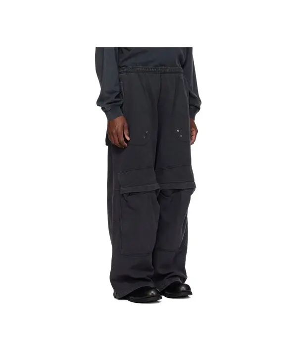 Alexander Wang Articulated Mid-rise Cargo Sweatpants