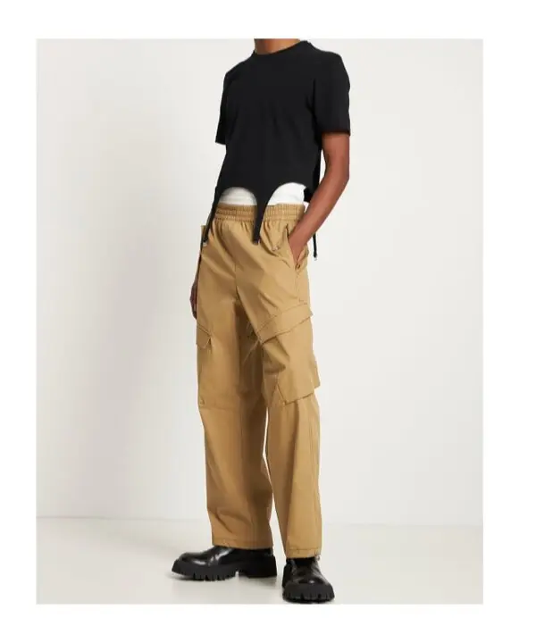 DION LEE Elasticated Waist Cargo Pants