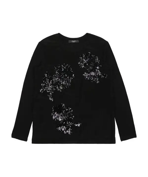 Max Mara Sequined Long Sleeve T-shirt