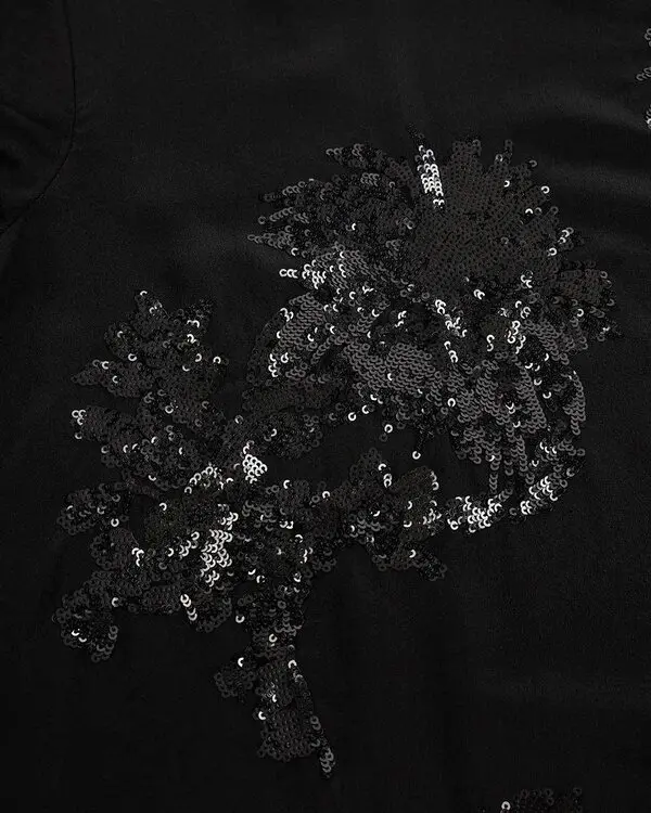 Max Mara Sequined Long Sleeve T-shirt