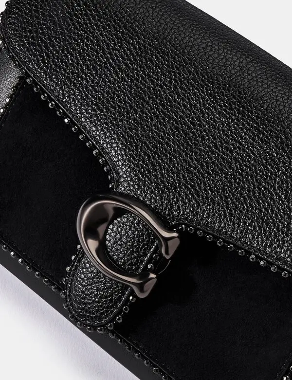 COACH Logo Shoulder Bag With Chain Strap